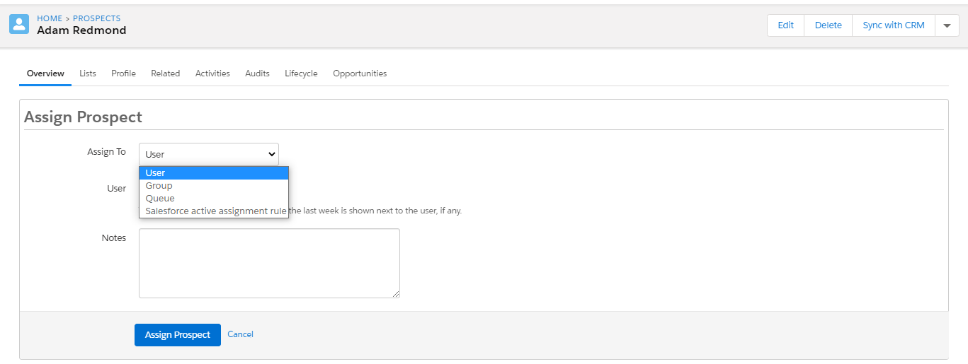 Use Automation Rules to Assign Leads in Pardot | Tether